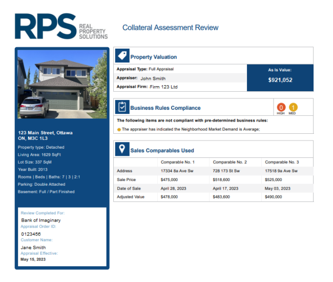 Lenders – RPS Real Property Solutions